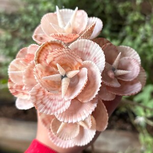 Handmade Seashell Flowers - Etsy