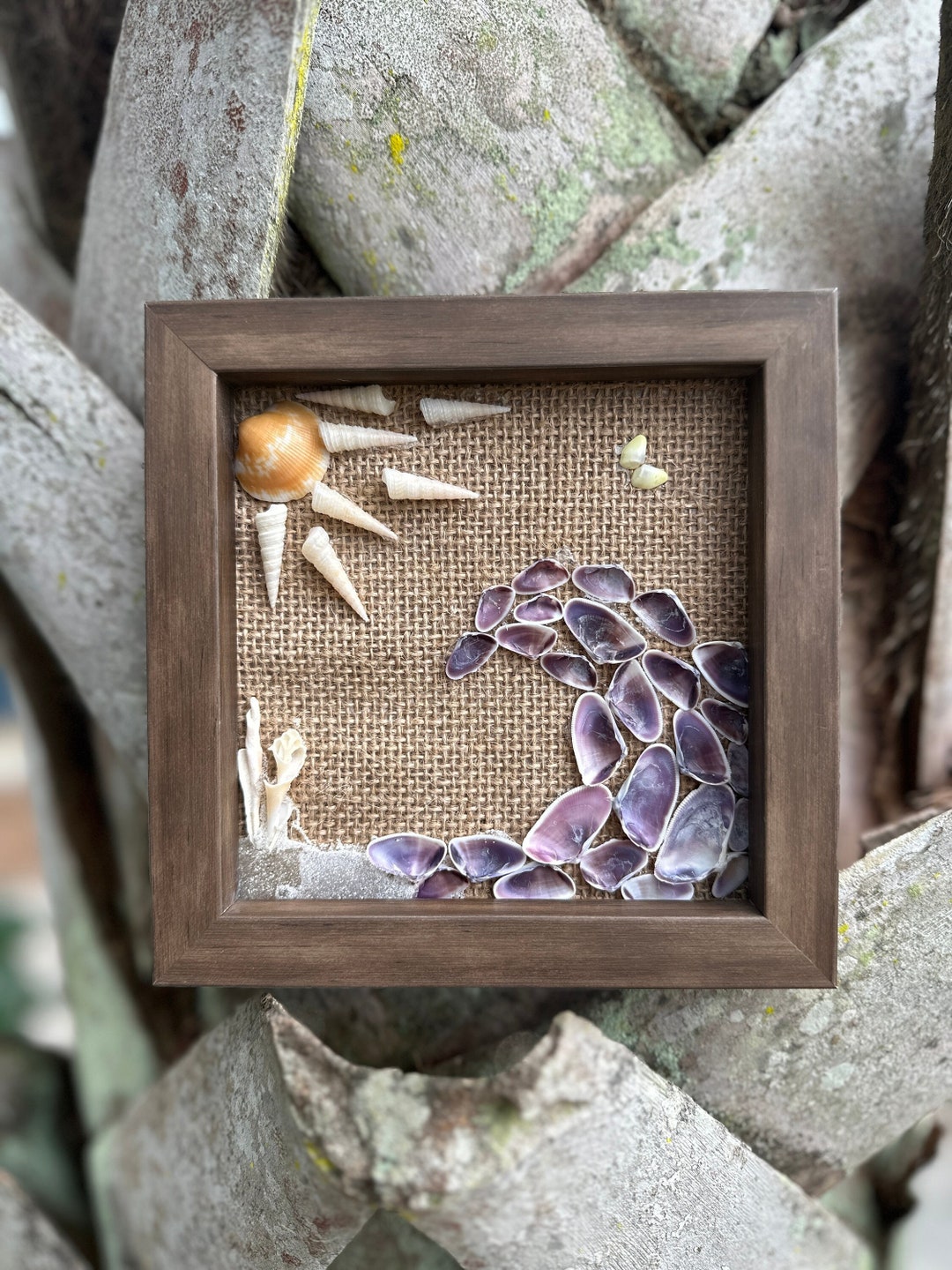 Seashell Art : Tidal Wave - Etsy