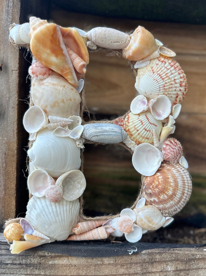 Seashell Letters : "beach Life" - Etsy