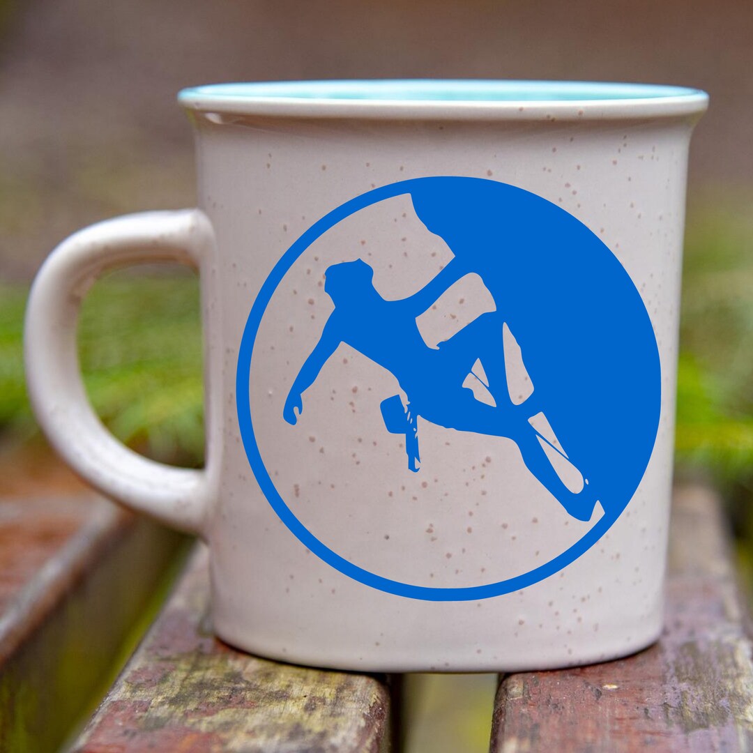 Sticker for Mountain Climbers Mountain Climbers Decal Mountain Climbing ...