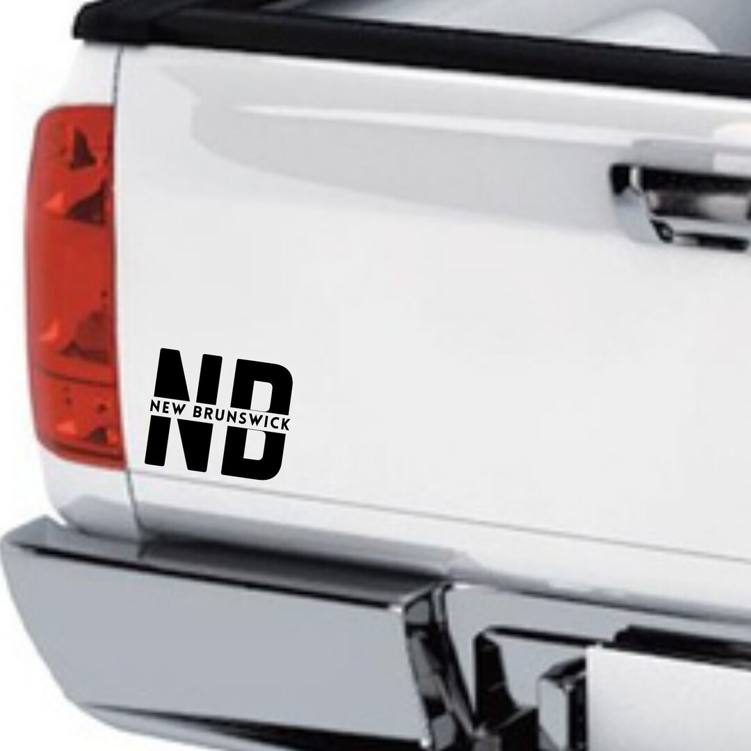 New Brunswick Decal NB Province Decal - Etsy Canada
