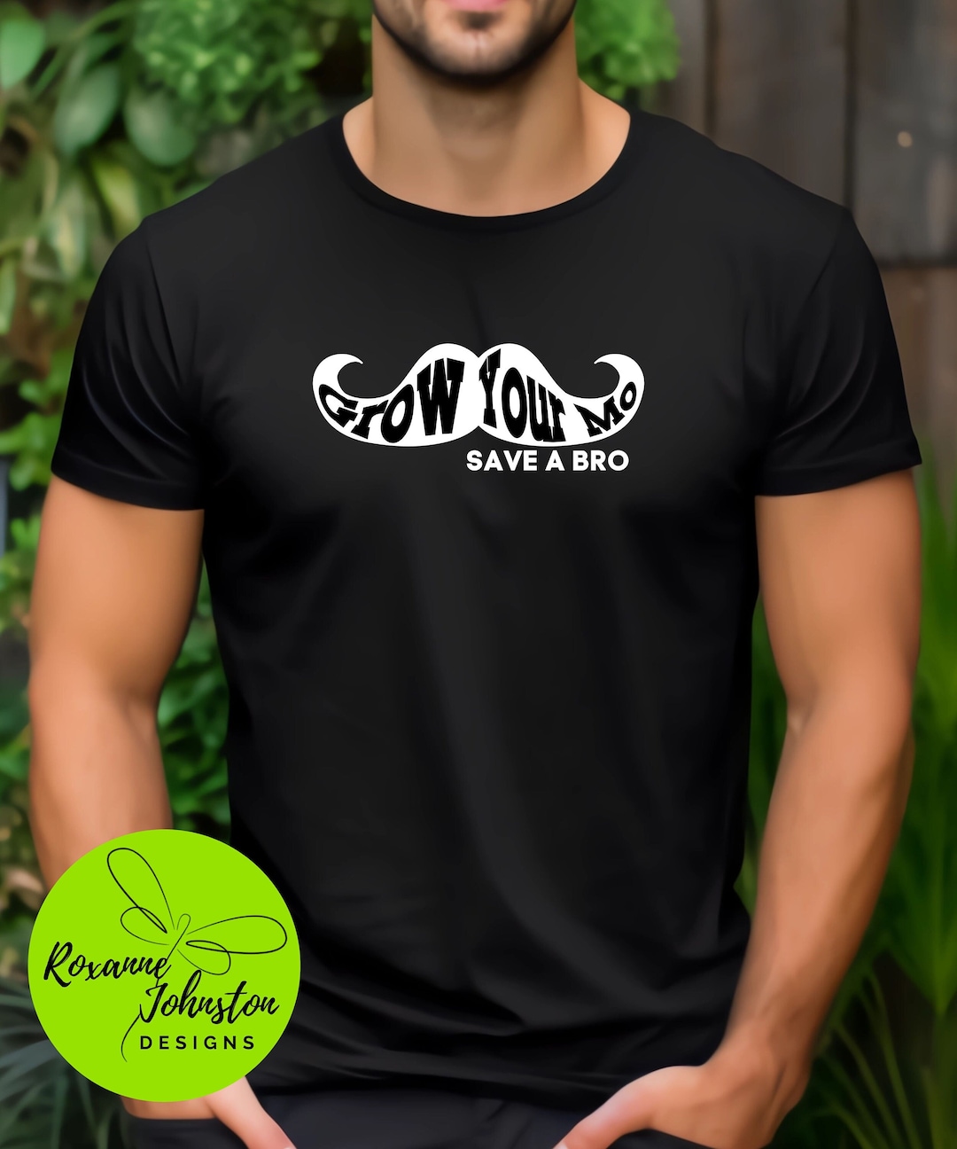 Grow Your Mo, Save A Bro Shirt, Movember Tee, Moustache Shirt, Mo ...