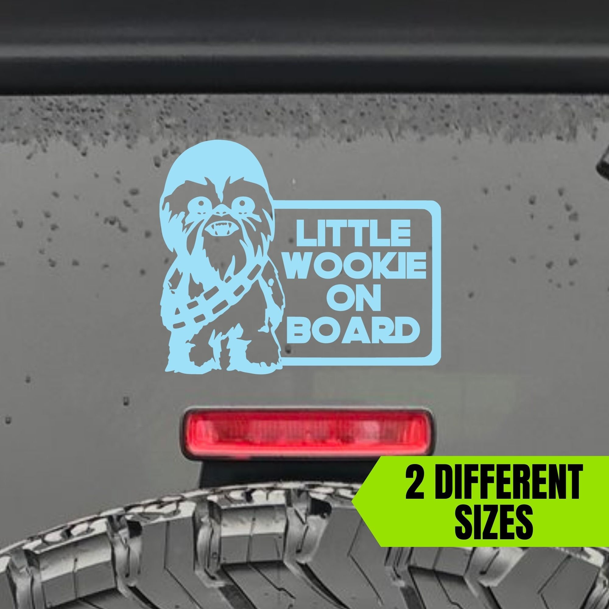 Little Wookie on Board Decal Vehicle Sticker Star Wars - Etsy