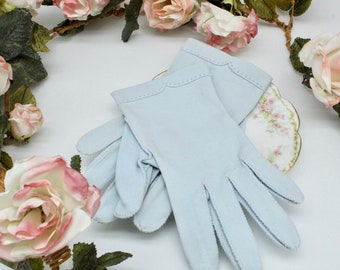 Light Blue Gloves - Etsy