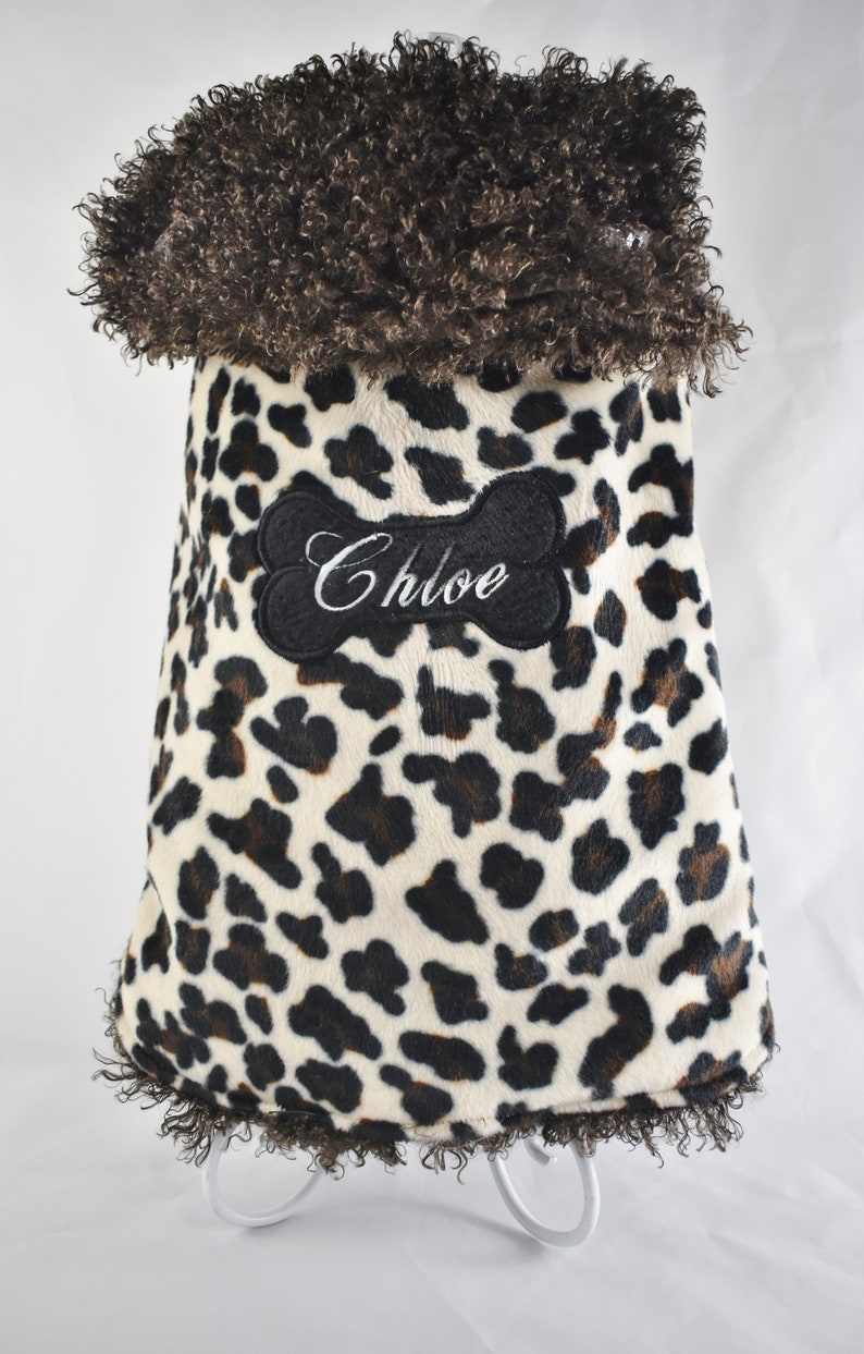 Handmade Luxurious Personalized Bone Fur Coat for Dogs with | Etsy