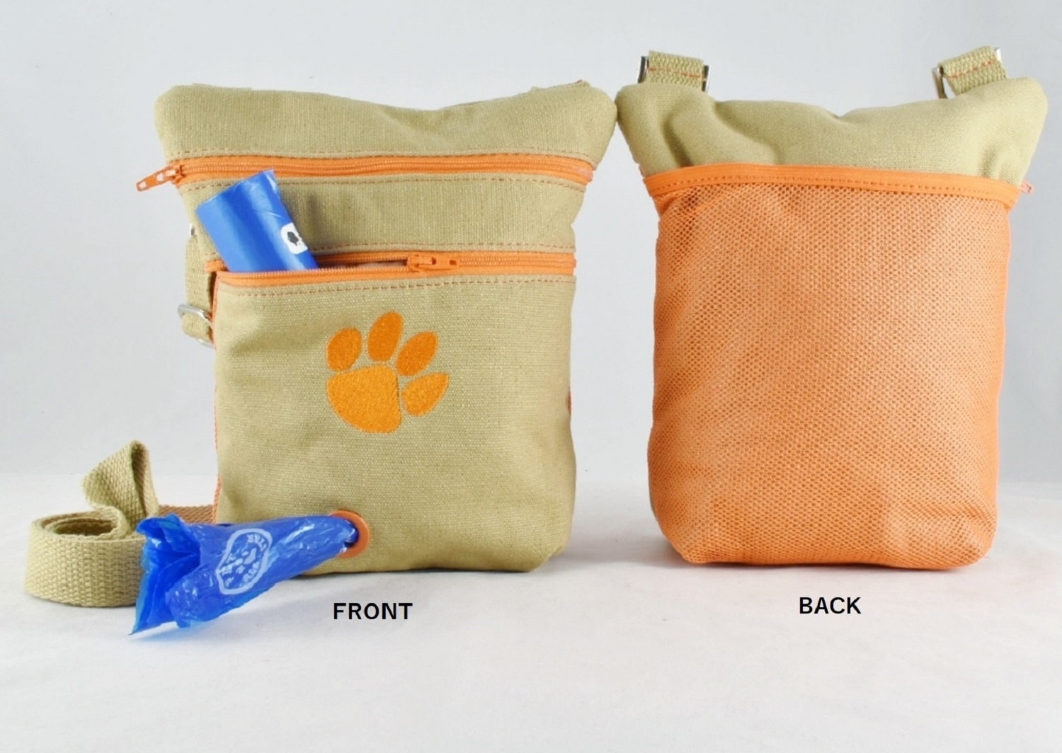 Dog Treat Bag Dog Walking Bag Cross Body Poop Bag | Etsy