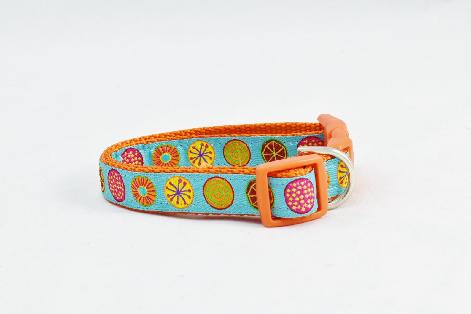 Stunning Designer DOG COLLARS in All Sizes Euro Circles on - Etsy