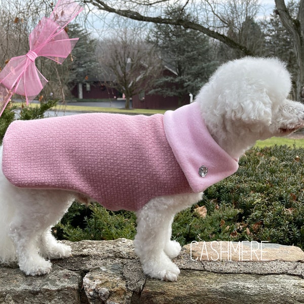 Pink Dog Coat - Etsy