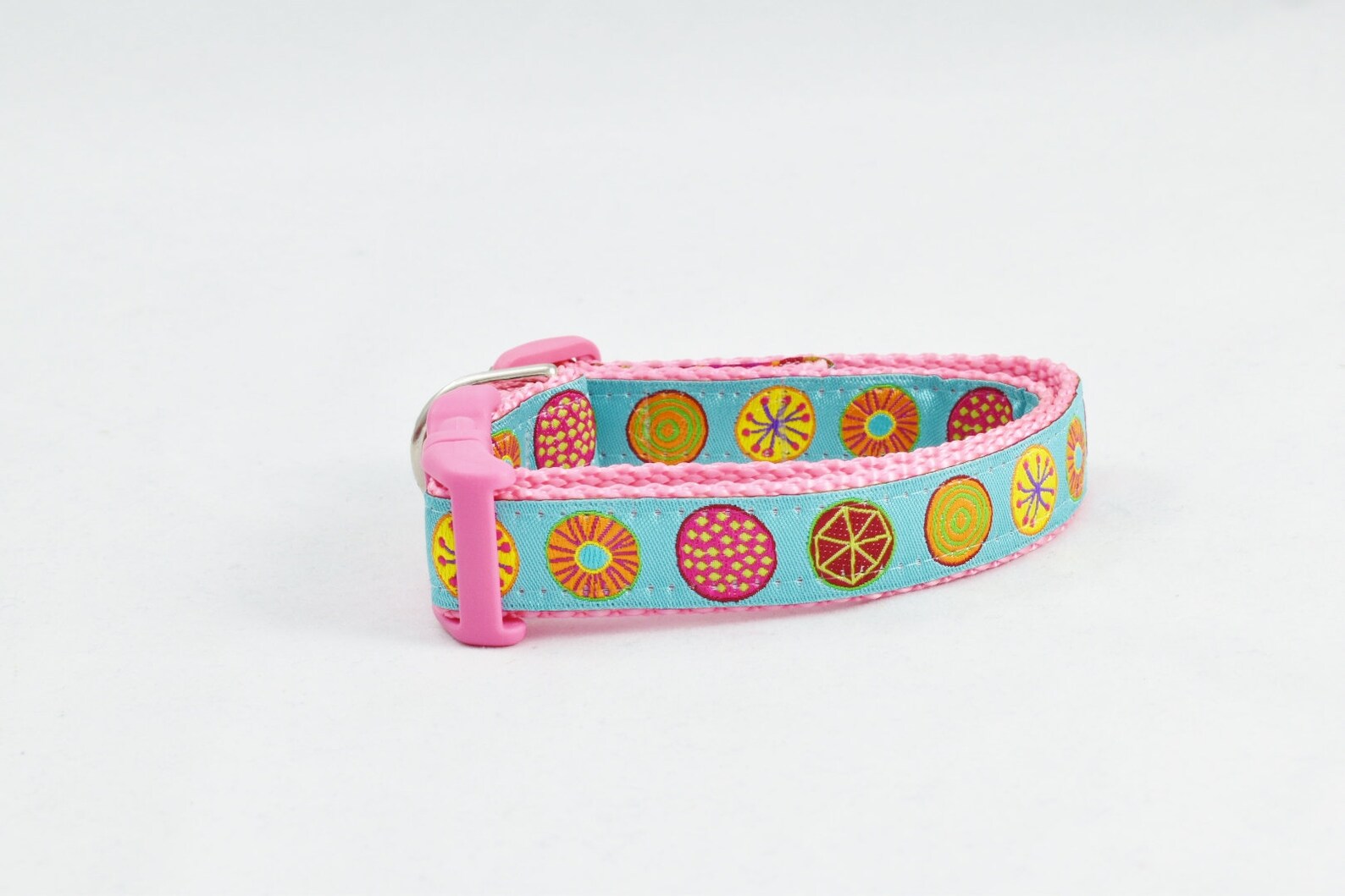 Stunning Designer DOG COLLARS in All Sizes Euro Circles on - Etsy