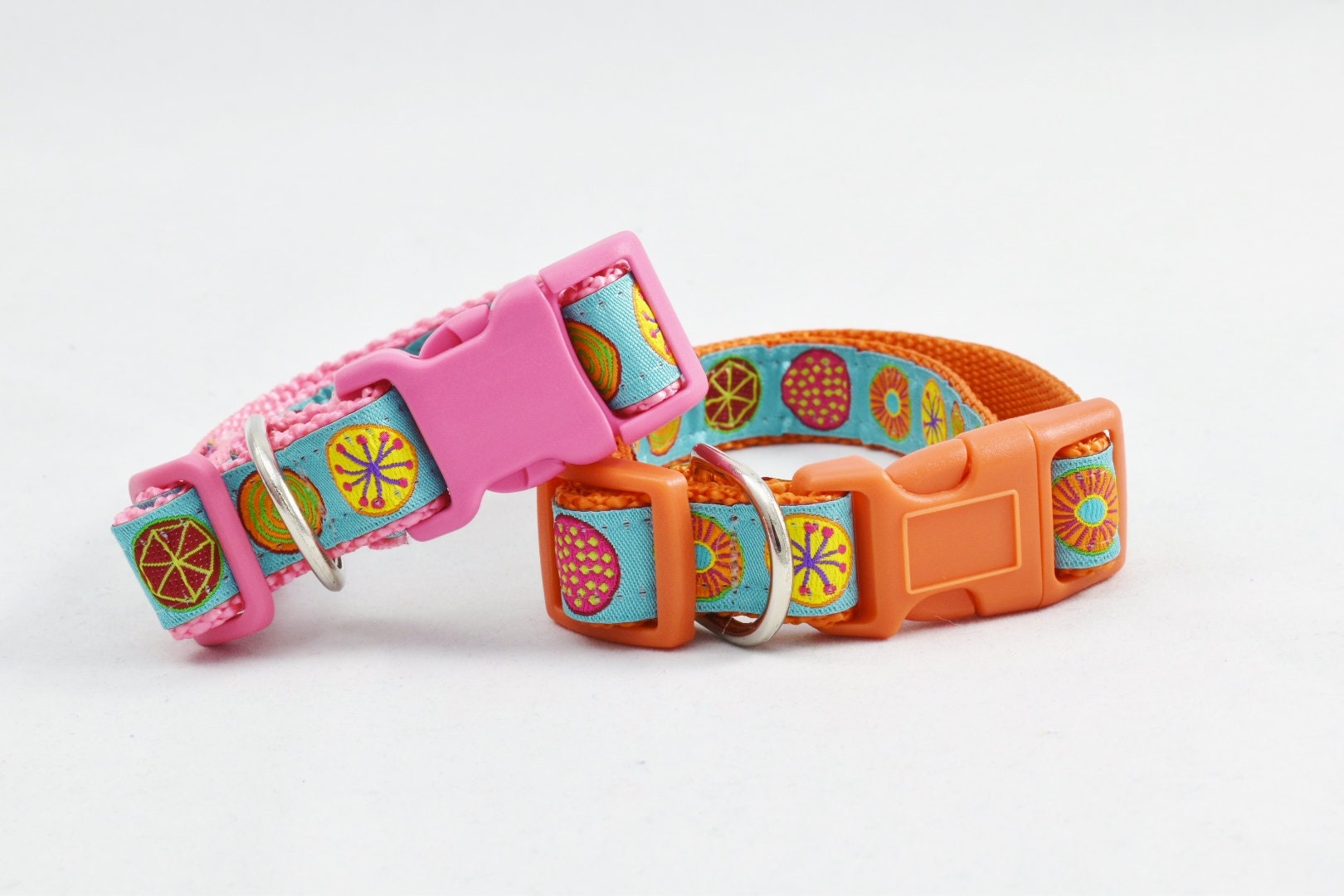 Stunning Designer DOG COLLARS in All Sizes Euro Circles on - Etsy