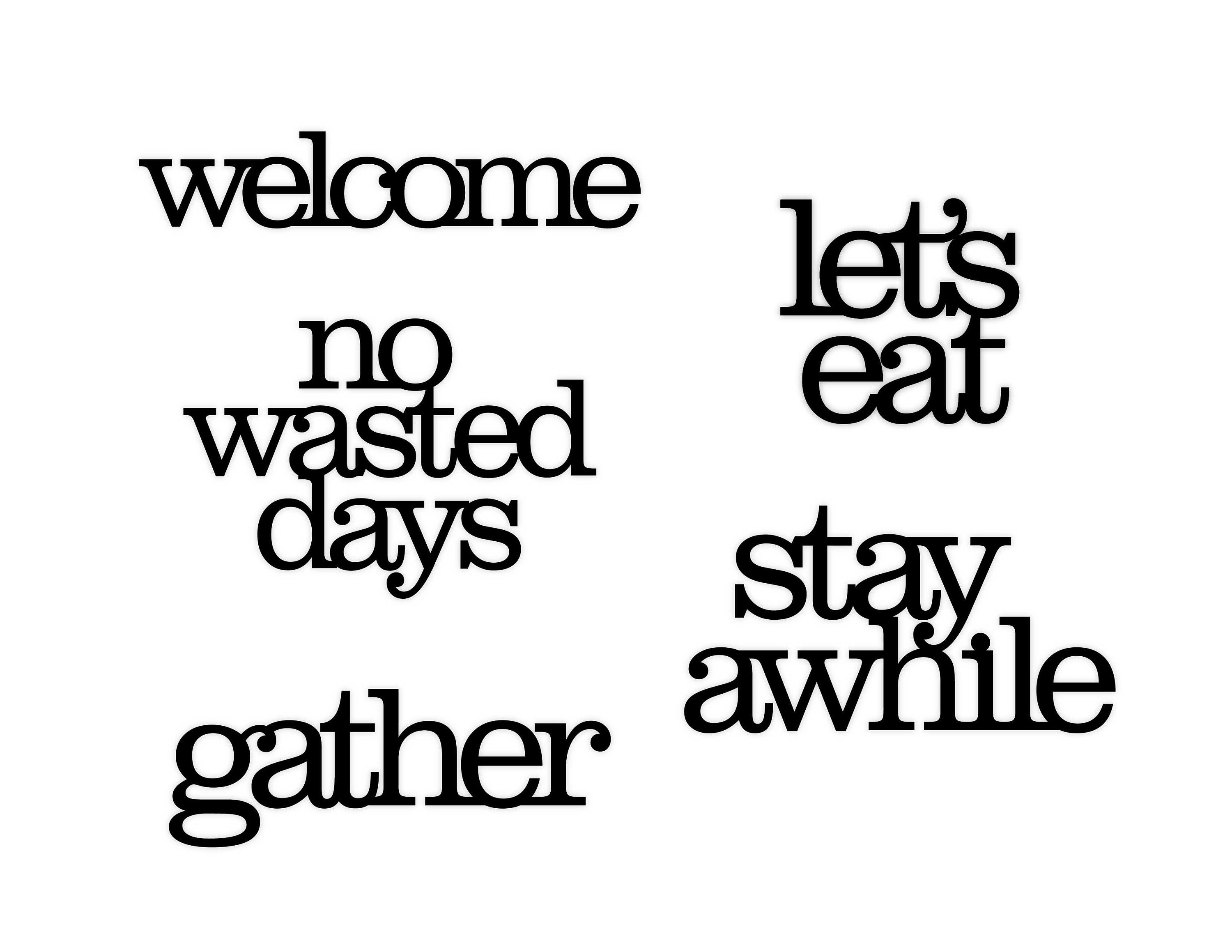 Welcome Quote and Affirmations Felt Board Bundle - Etsy