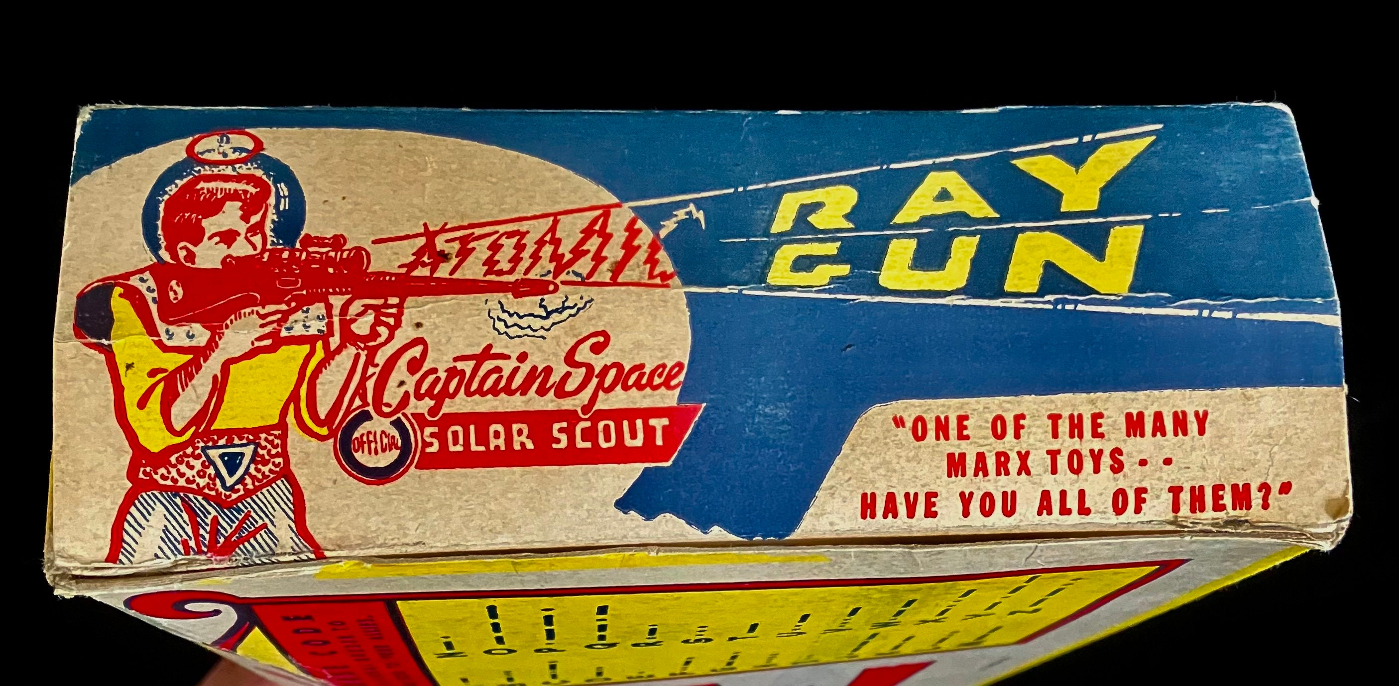 Vintage Toy Space Gun, Rare Captain Space Solar Scout - Etsy