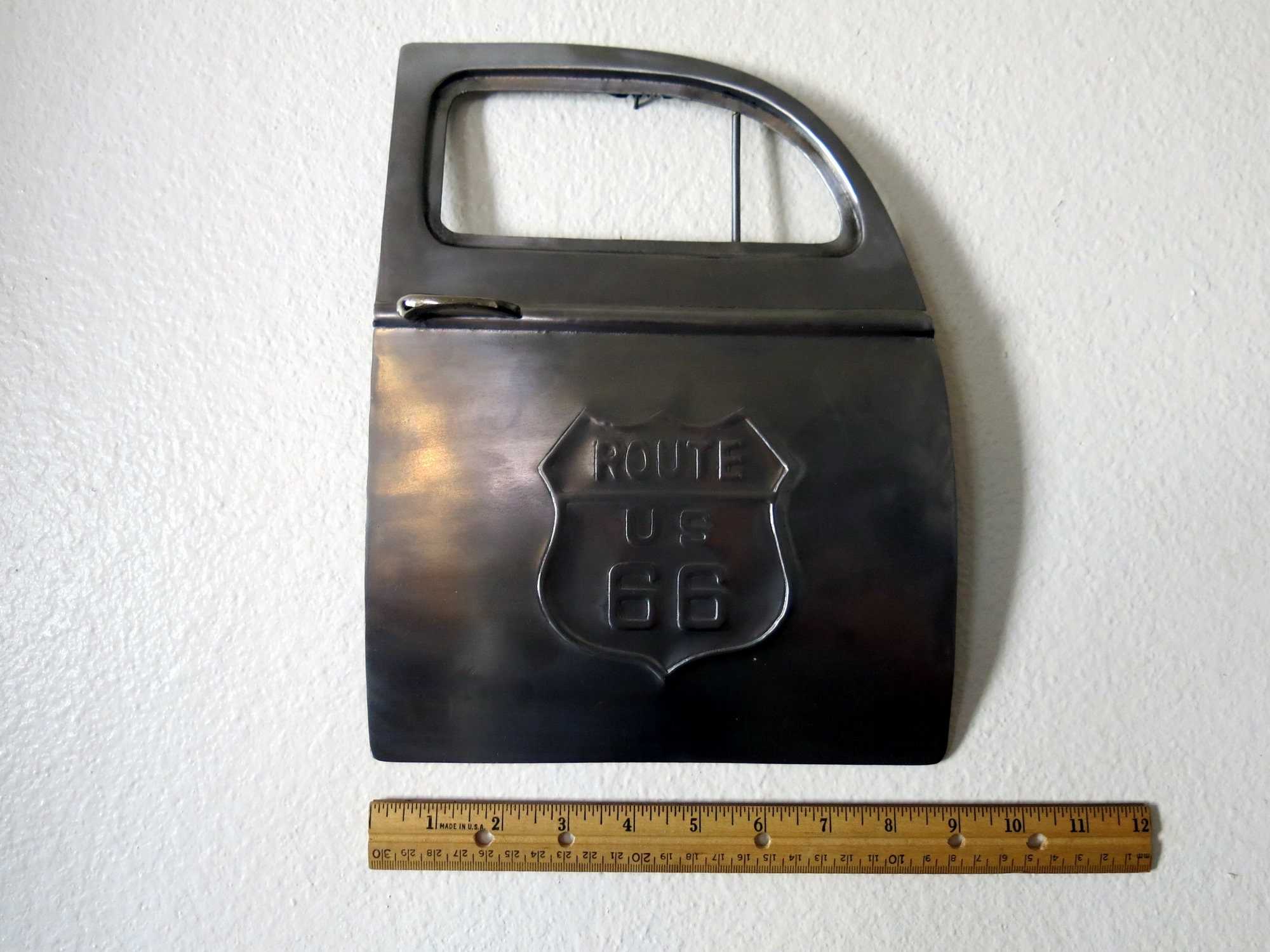 Steel Route 66 Souvenir 1930's Car Door With Embossed - Etsy