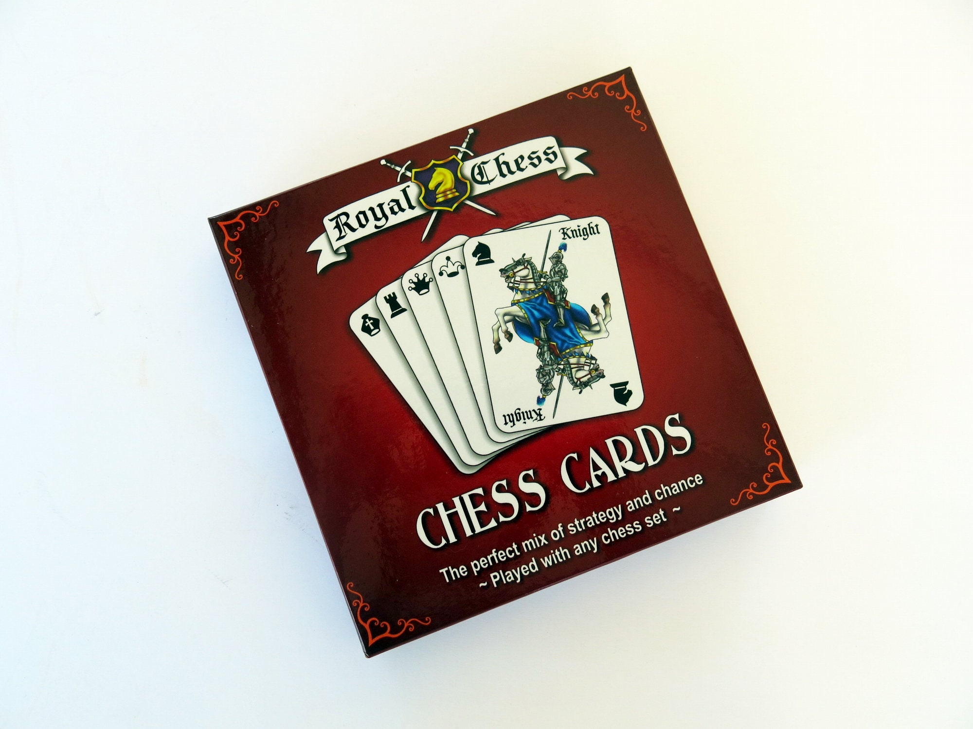 Royal Chess Card Game: It's like playing a game of poker | Etsy