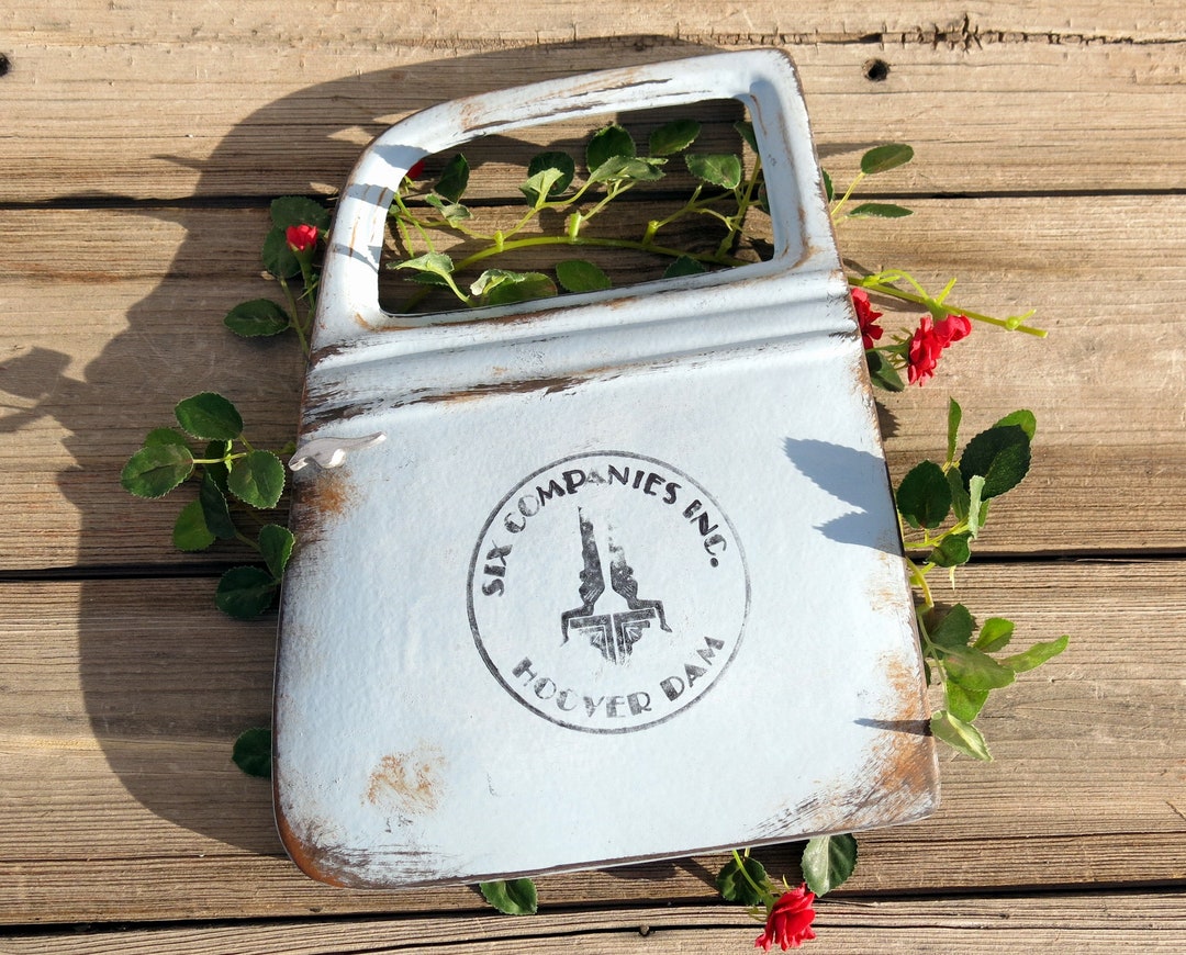 Hoover Dam Car Door Souvenir: 1930s Style, Rusty Decor - Etsy