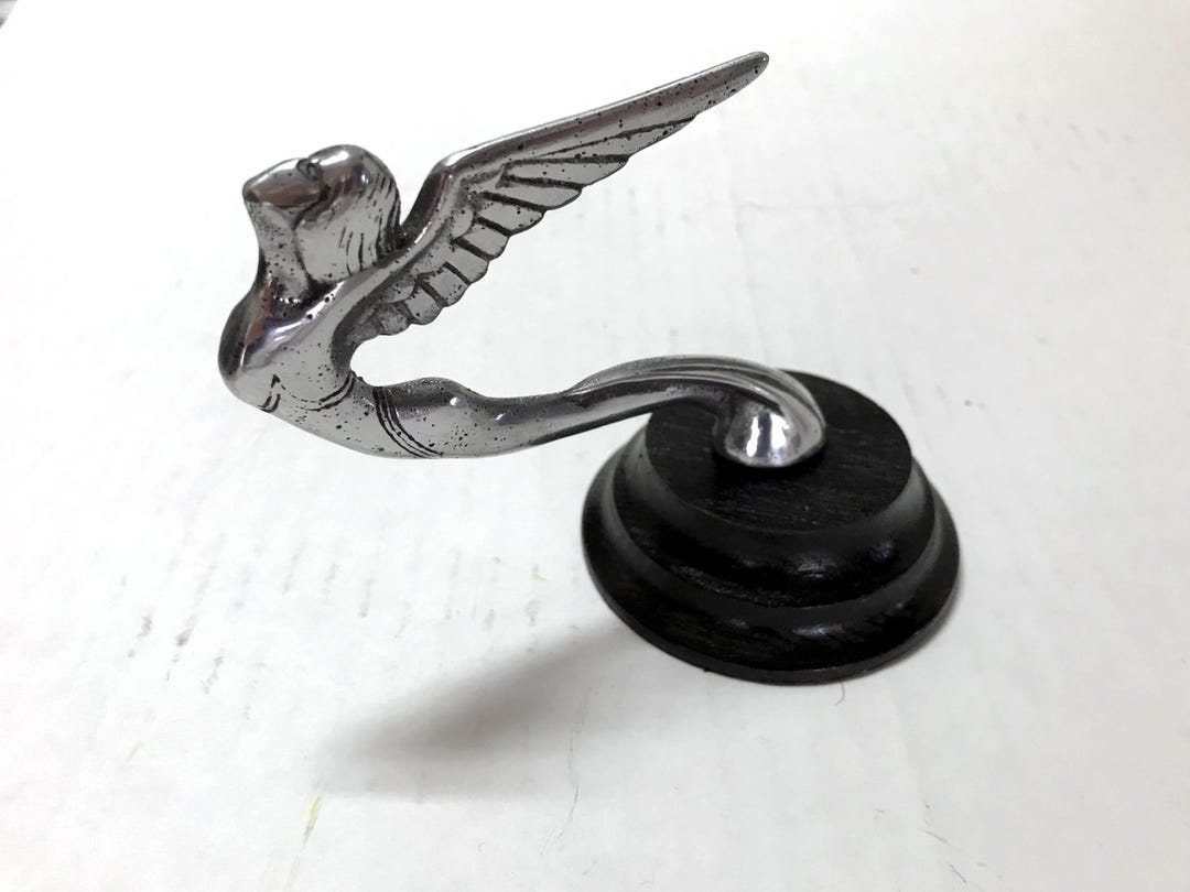 Angel Fender: Plymouth 1930s Winged Lady Hood Ornament, Cast Aluminum ...