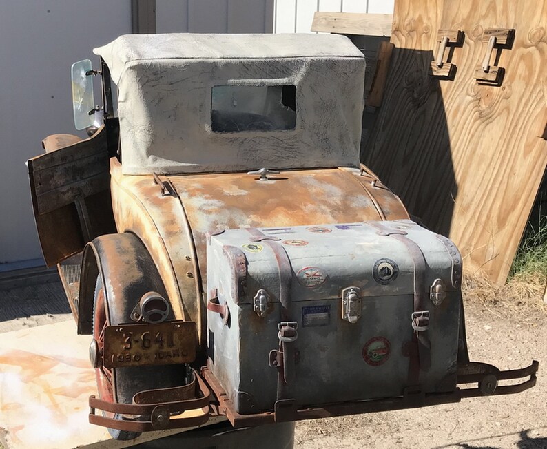 Mini 1930's Looking Car Trunk 1/3 Scale Distressed and - Etsy