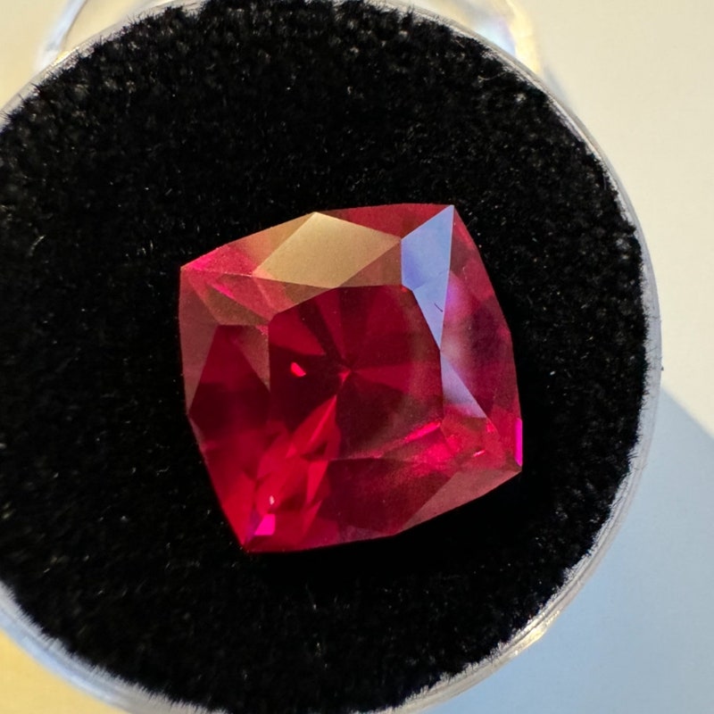 Synthetic Ruby - Etsy