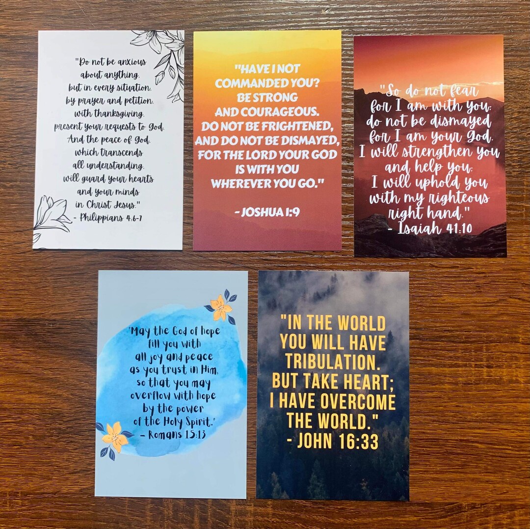 Bible Verse PHYSICAL Prints - Etsy