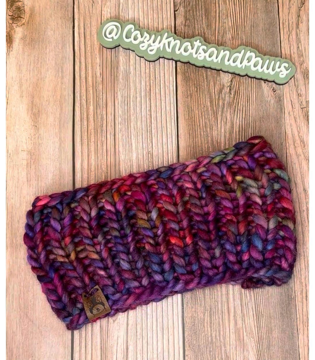 Hand-knitted Ear Warmer - Merino Wool Headband - Warm Ear Warmers ...