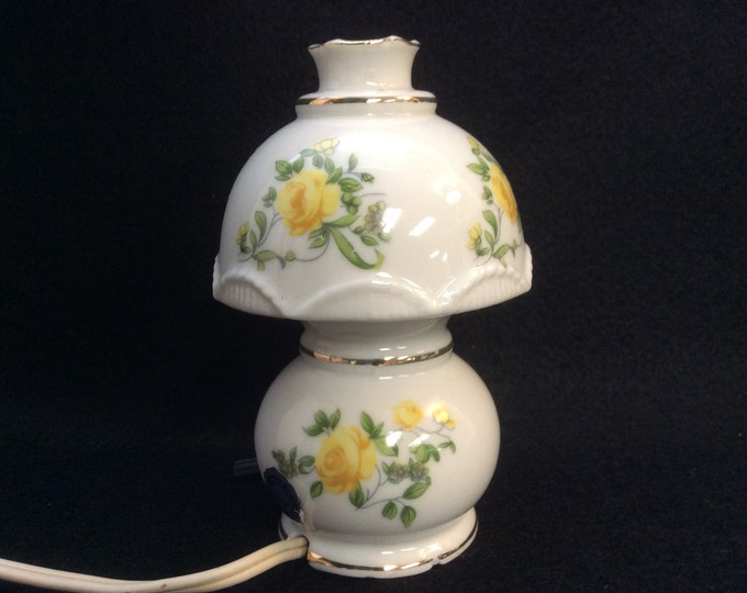 Irice Yellow Rose Mini Perfume Lamp Diffuser E1661 - Etsy