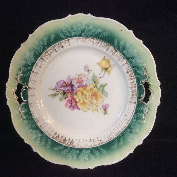 Antique Cake Plate - Etsy