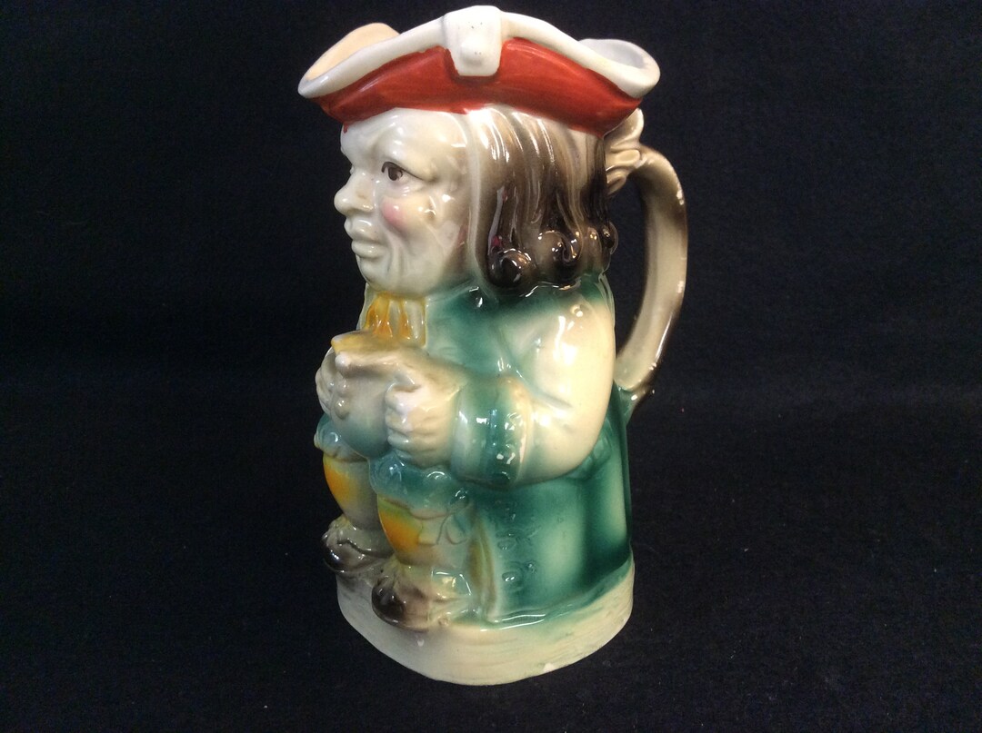 Vintage Unmarked Japan Toby Mug Pitcher Full Bodied E2501 - Etsy