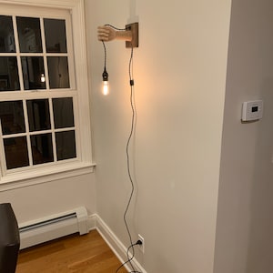 Mannequin Hand Wall Sconce: Steampunk Posable Light - Etsy