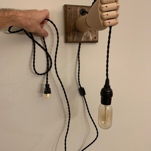 Mannequin Hand Wall Sconce: Steampunk Posable Light - Etsy