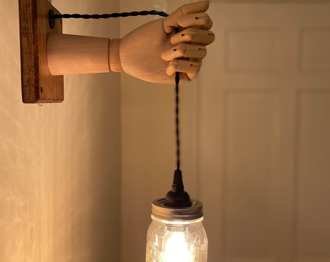 Bronze Hands Wall Sconces, 2 Hands Lamps, Brass Set of Wall Lights, 2 ...