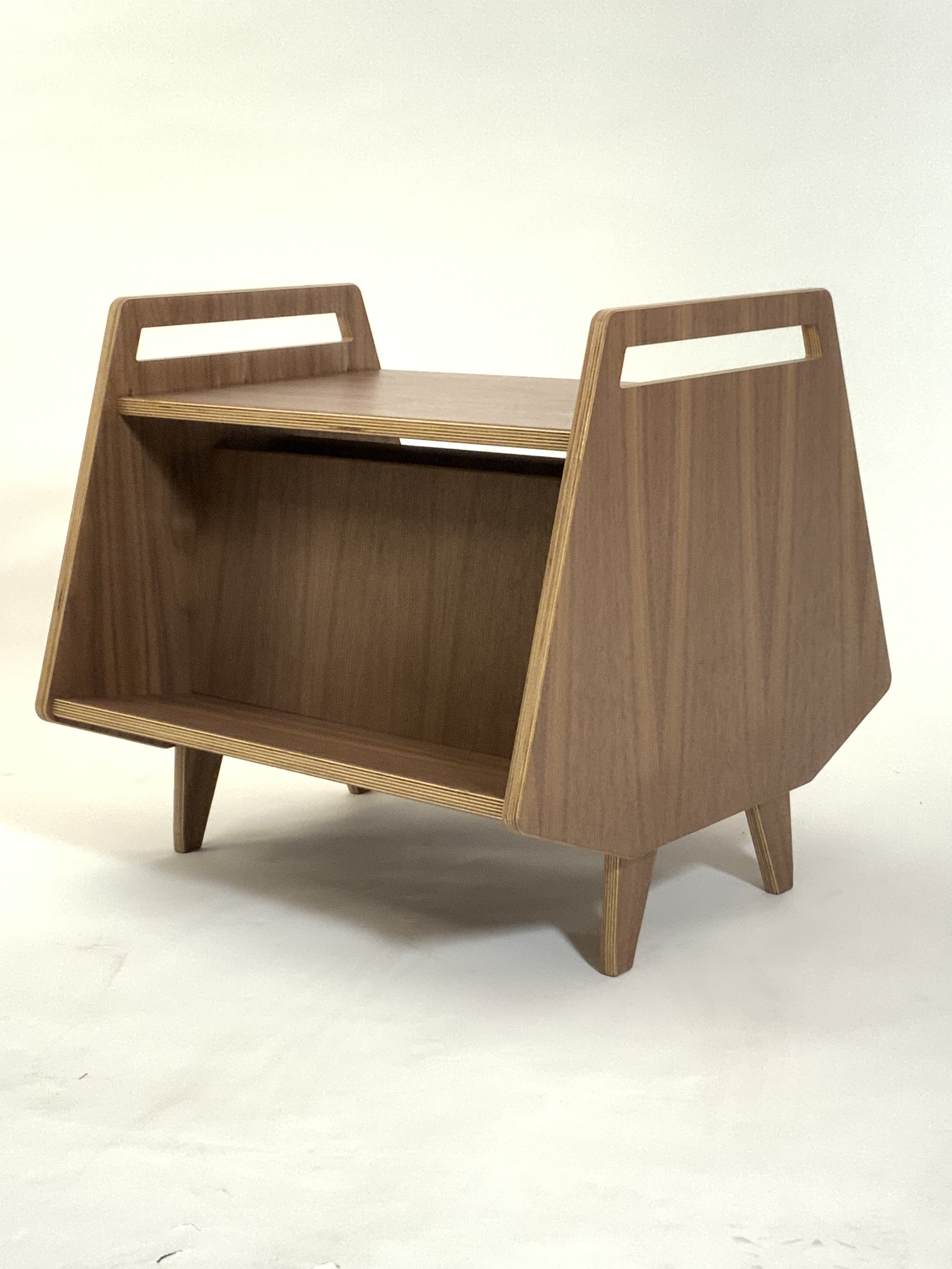 Small Side Table and Book/ Magazine Rack - Etsy