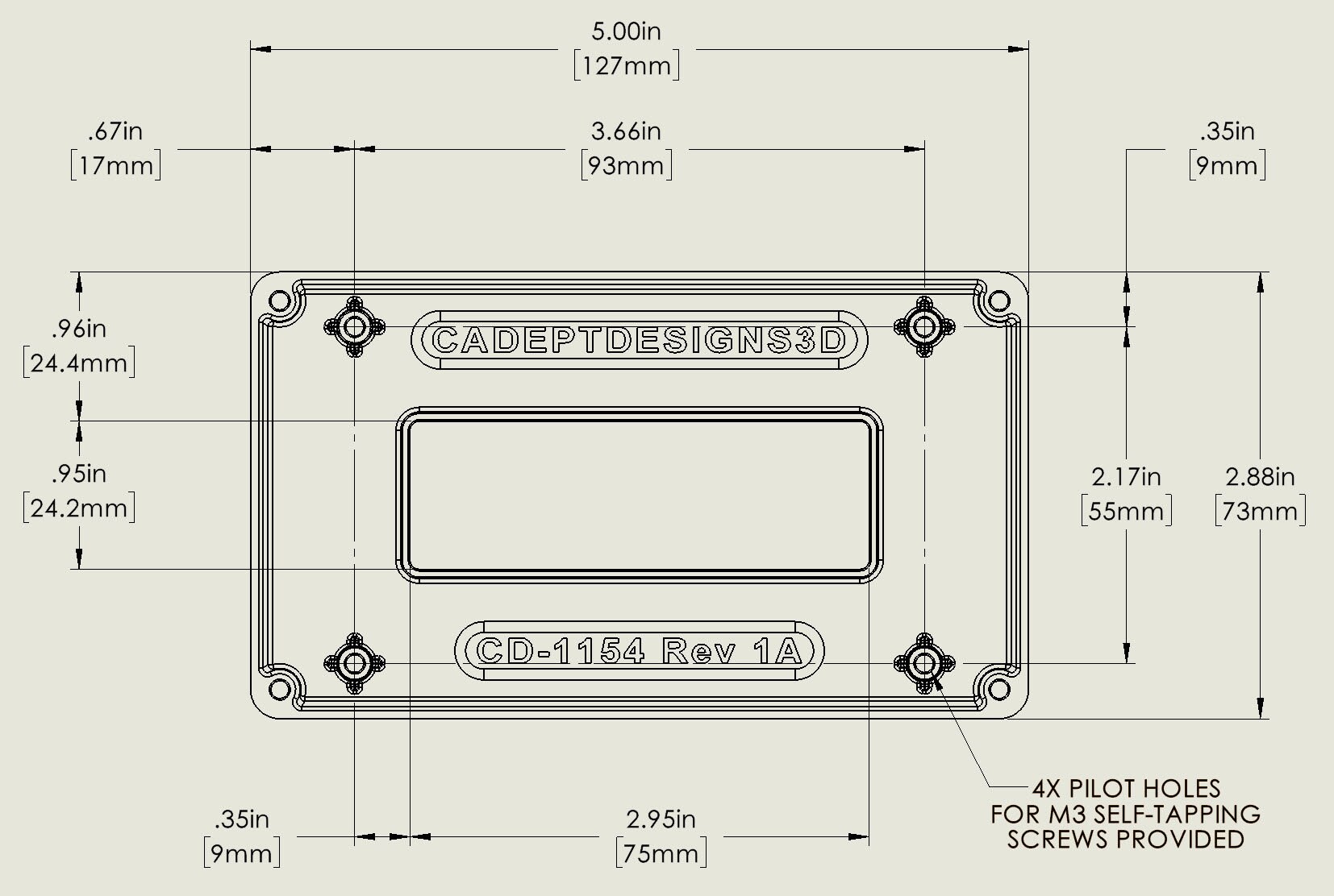 20x4 LCD Display Case: Custom 3D Printed PLA With Hardware - Etsy