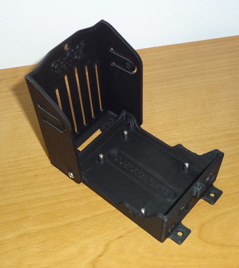 Compact Enclosure W/ Pivoting Cover and Hardware Compatible With ...