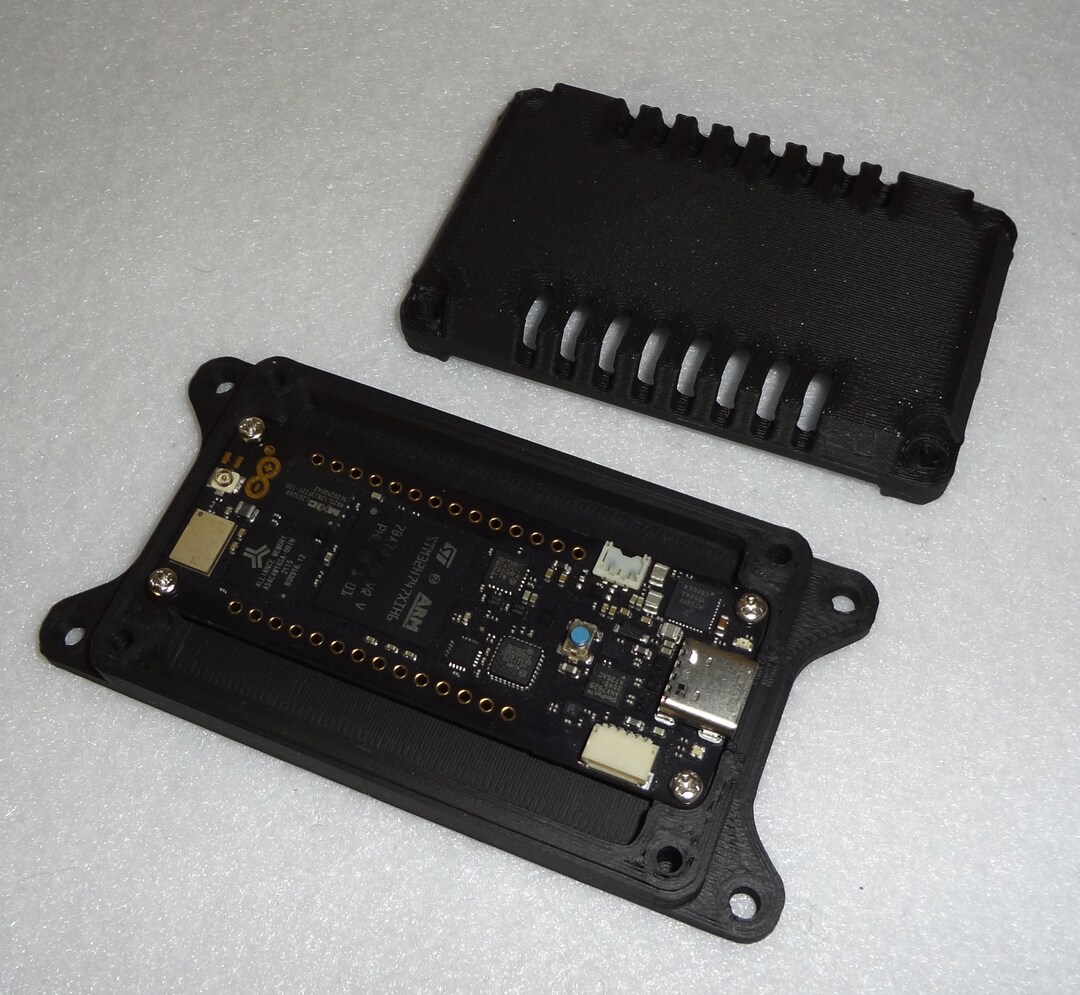 Arduino Pro Portenta H7 Enclosure. Available in Matte Black PLA W/ Openings for USB Connection ...