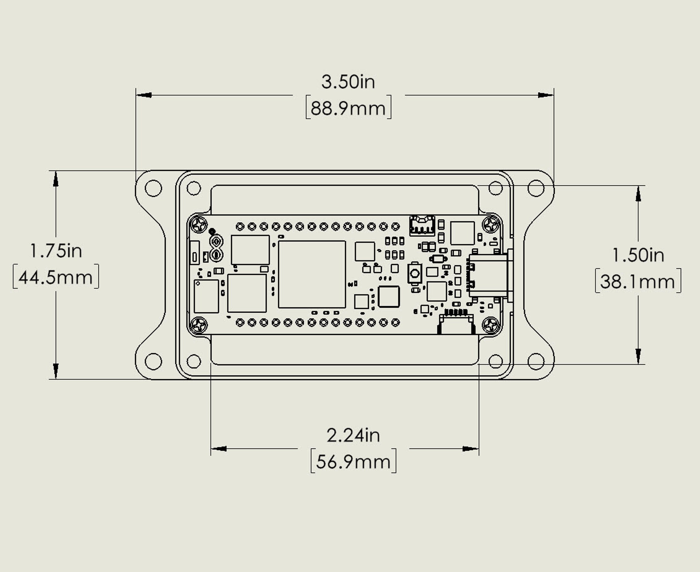 Arduino Pro Portenta H7 Enclosure. Available in Matte Black PLA W ... Arduino Pro Portenta H7 Enclosure. Available in Matte Black PLA W ...