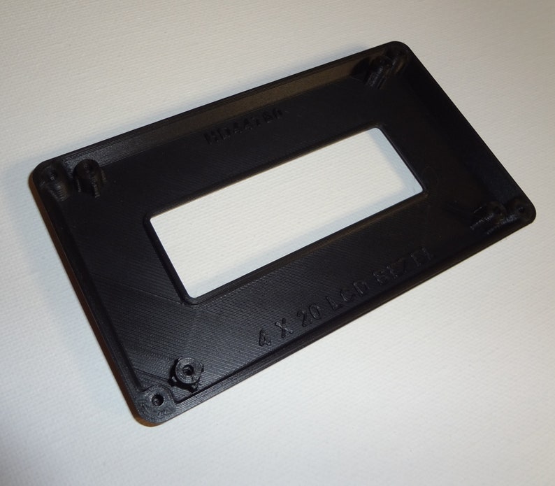 20X4 Alphanumeric LCD Display Bezel W/ Hardware - Etsy