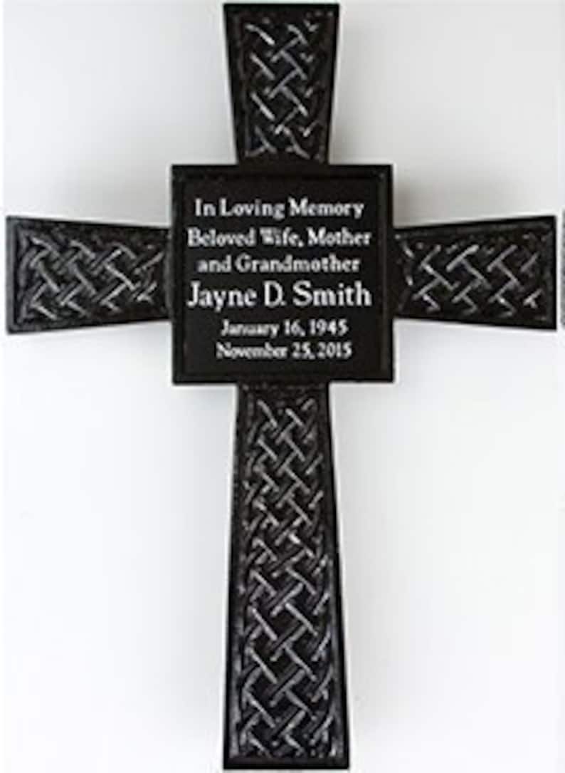 Outdoor Memorial Cross - Etsy