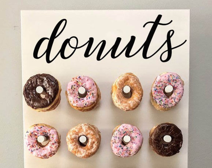 DONUT Wall DIY Donuts Decal Sticker Donut Wall Board Birthday ...
