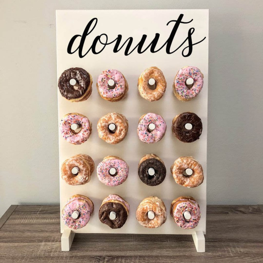 DONUT Wall - DIY Donuts Decal Sticker – Donut Wall Board – Birthday ...