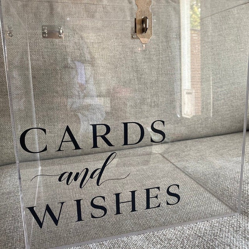 Personalised Wishing Well Decal Wishing Well Decal Cards and - Etsy ...