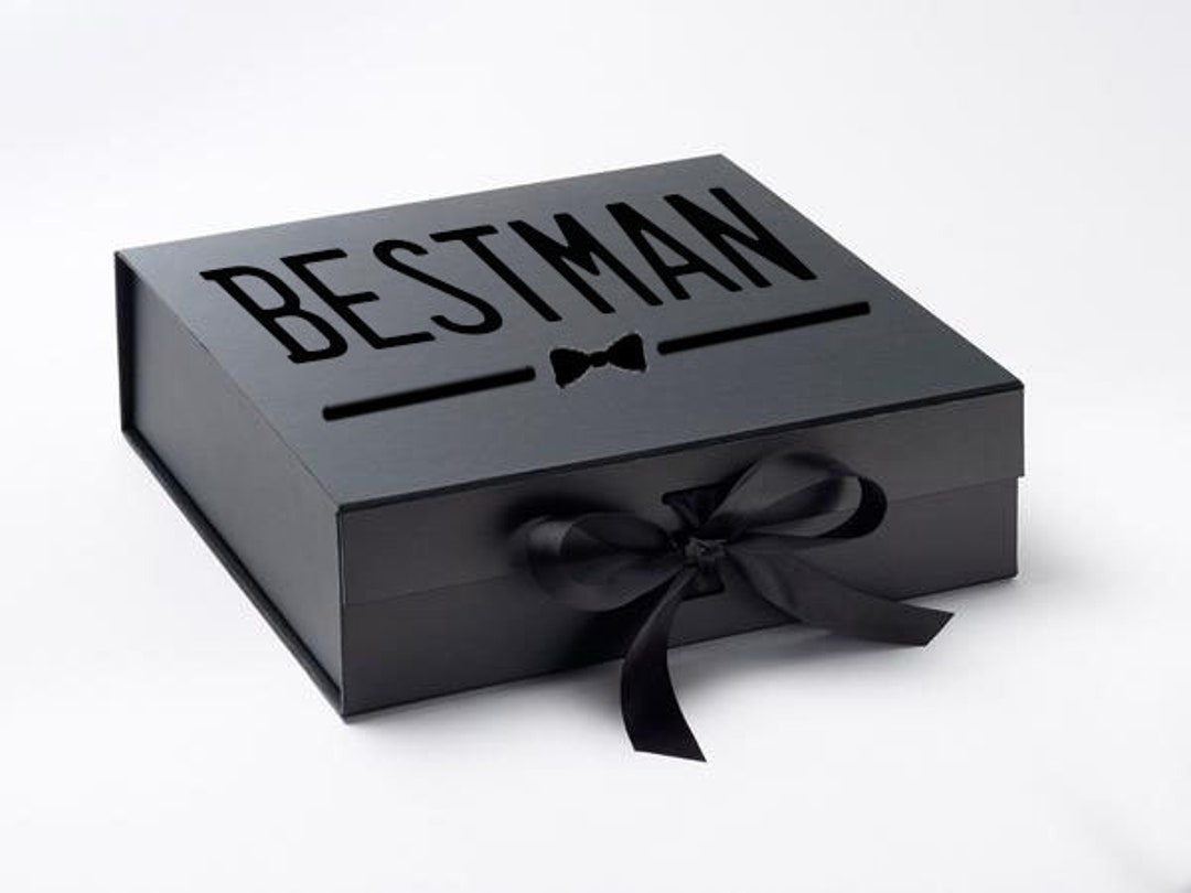 BESTMAN Proposal Box Decal Sticker Bestman Proposal Sticker, Groomsman ...