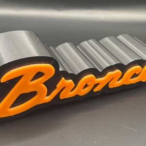 Two Color - Ford Bronco Script 5in (small) / Calling All Bronco and ...