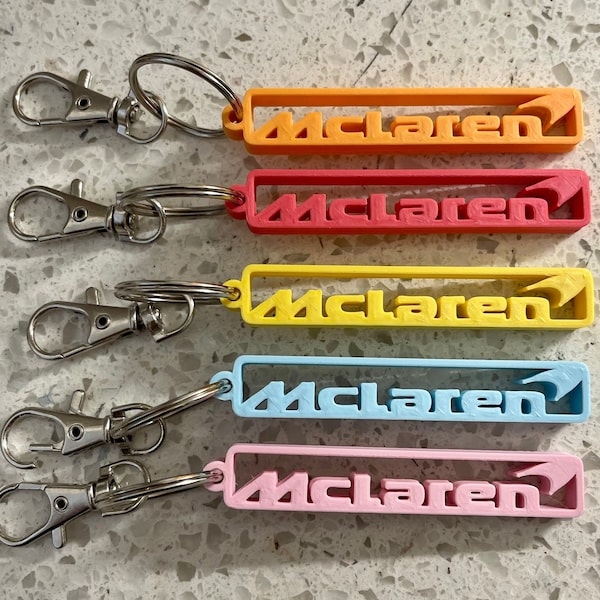 Mclaren Keychains - Etsy