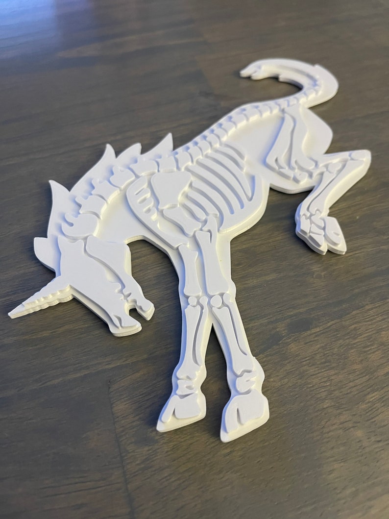 Two Color Ford Bronco unicorn Skeleton Emblem and Badge / - Etsy