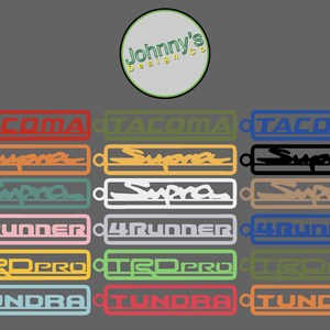 Toyota Keychains Toyota TRD PRO / Toyota Tacoma / Toyota 4runner ...