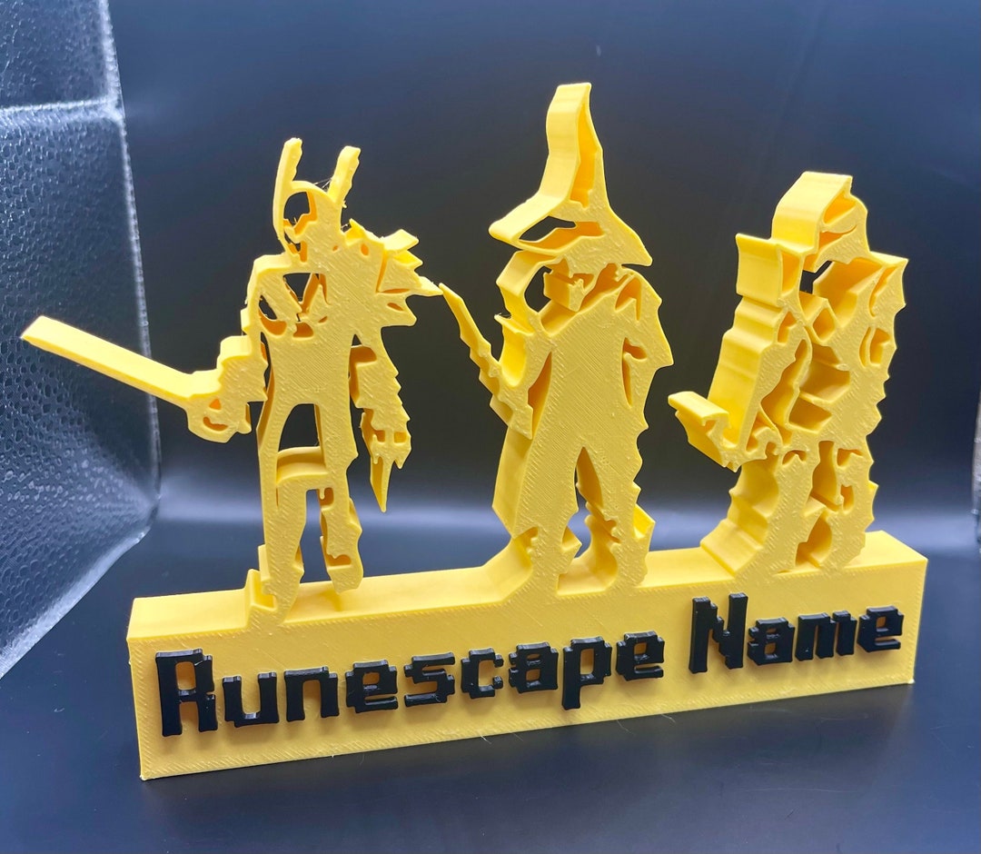 Personalized Runescape Player Sign - Mage, Melee and Range / the ...