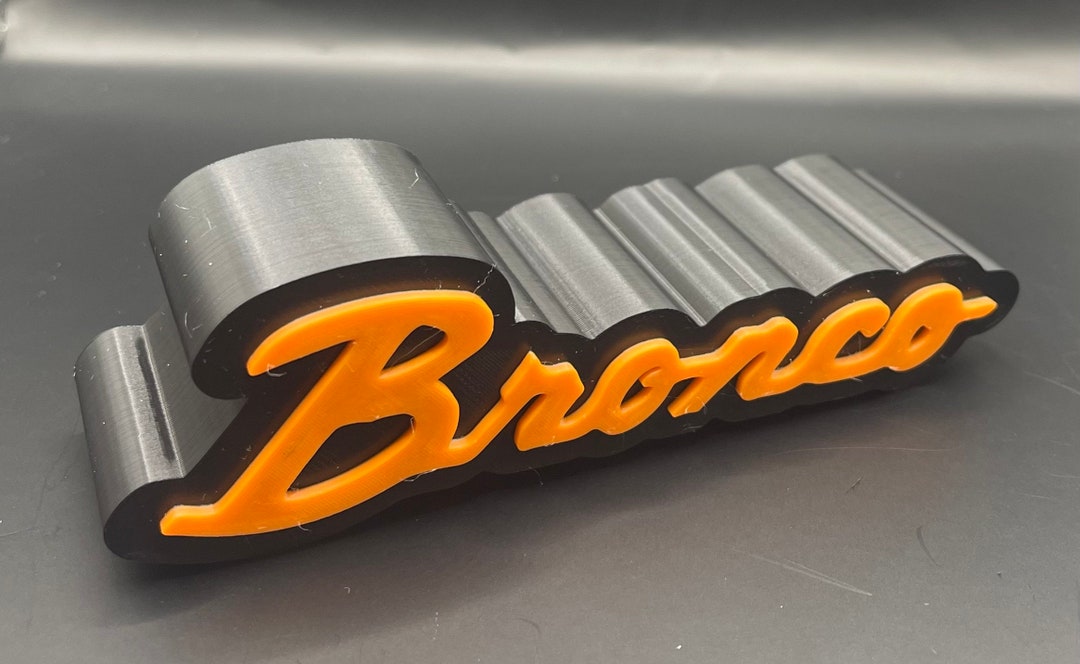 Two Color - Ford Bronco Script 5in (small) / Calling All Bronco and ...