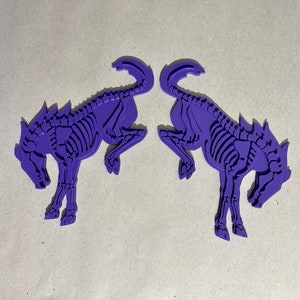 Set of Ford Bronco Skeleton Emblems Badges / Calling All Bronco and ...