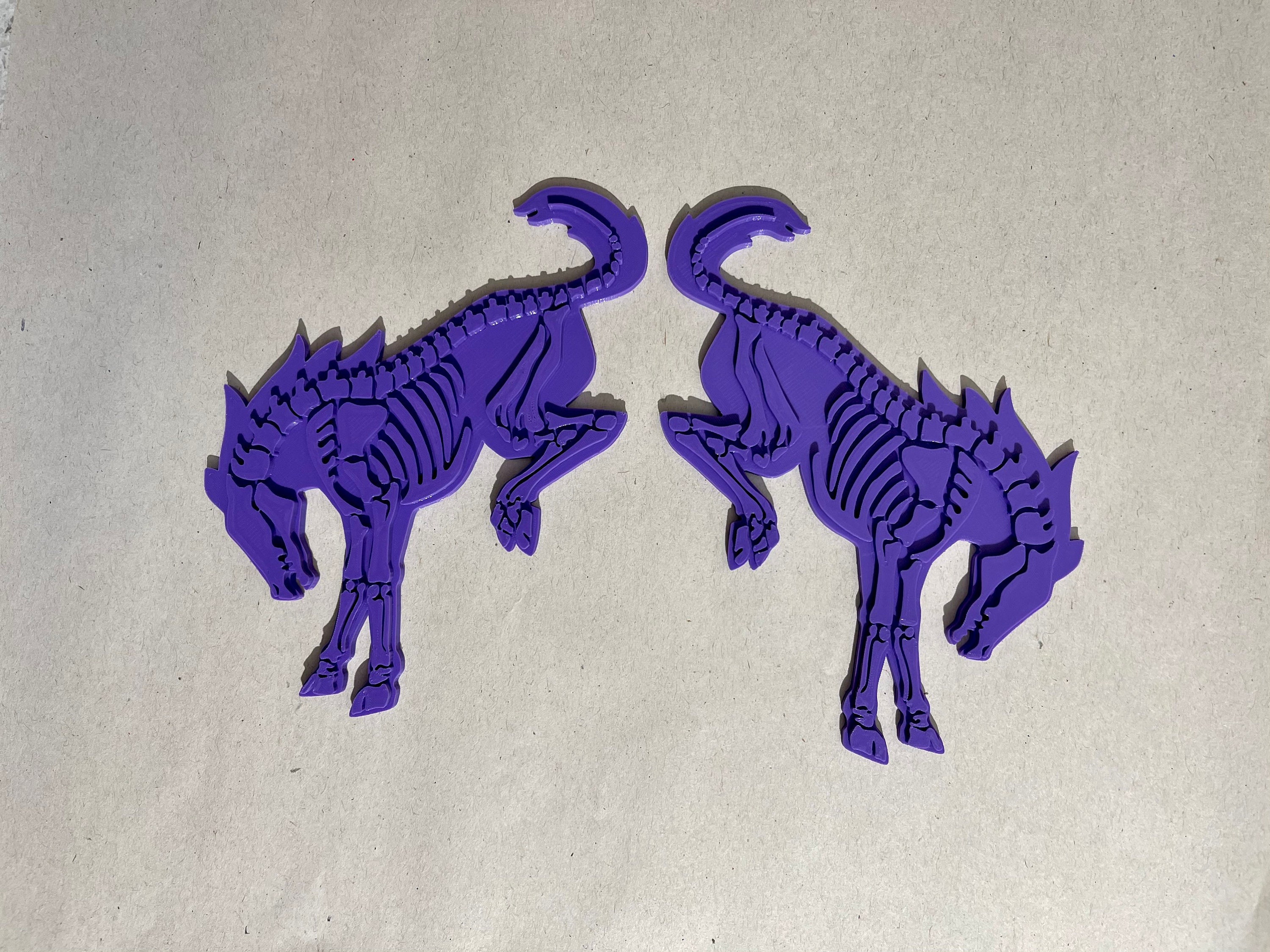 Set of Ford Bronco Skeleton Emblems Badges / Calling All Bronco and ...