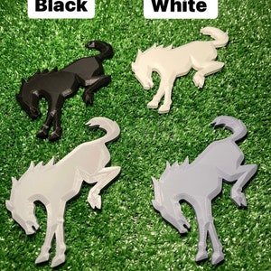 Set of Ford Bronco Skeleton Emblems Badges / Calling All Bronco and ...